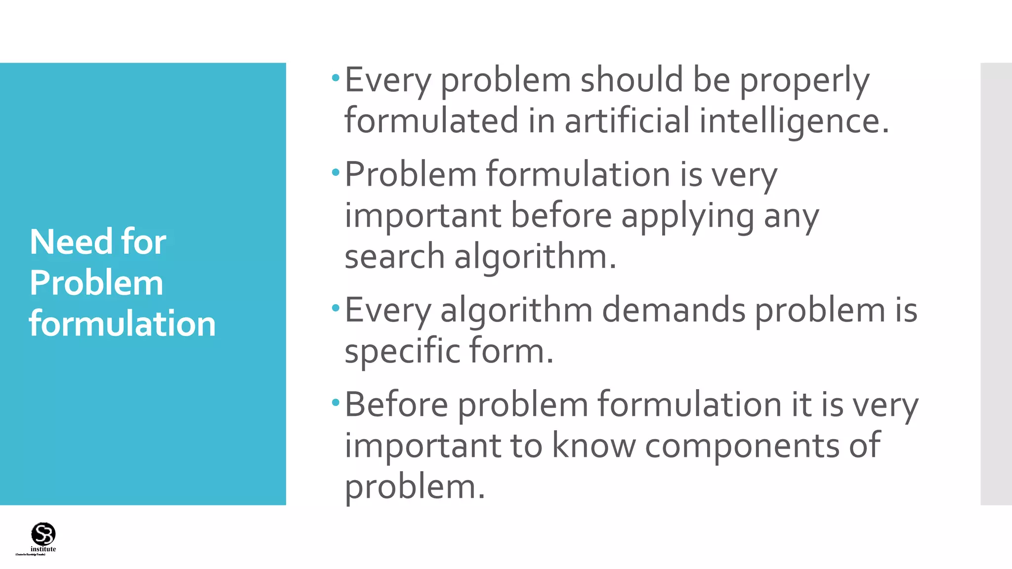 Problem Formulation in Artificial Inteligence Projects | PPTX