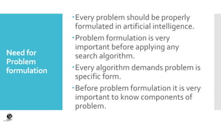 Problem Formulation in Artificial Inteligence Projects | PPTX