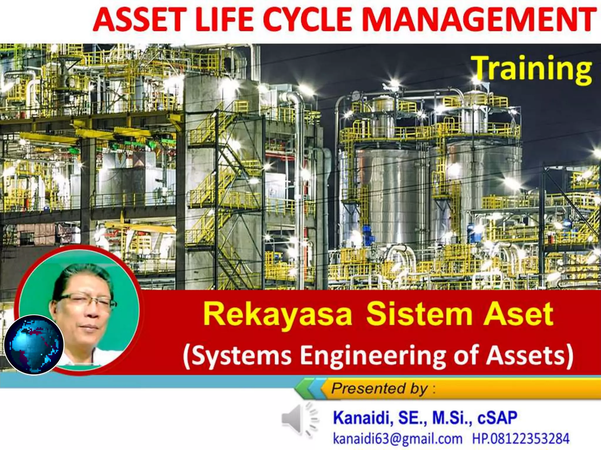 Rekayasa Sistem Aset (Systems Engineering) _ Training "ASSET LIFE CYCLE ...