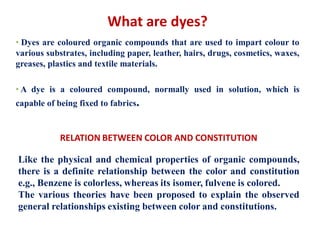 Synthetic Dyes | PDF