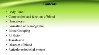 4. body fluid & blood | PDF