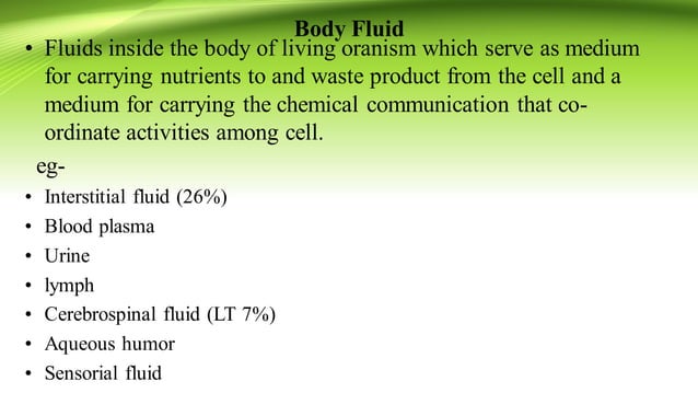 4. body fluid & blood | PDF | Blood Disorders | Diseases and Conditions