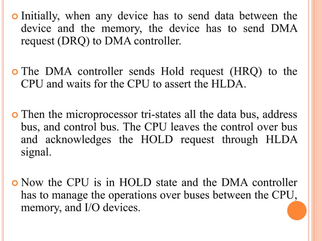 4 Programmable Dma Controller 8257 Ppt