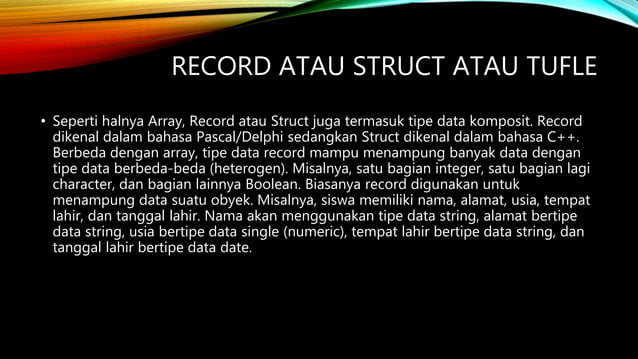 4. tipe data dan operator java | PPTX