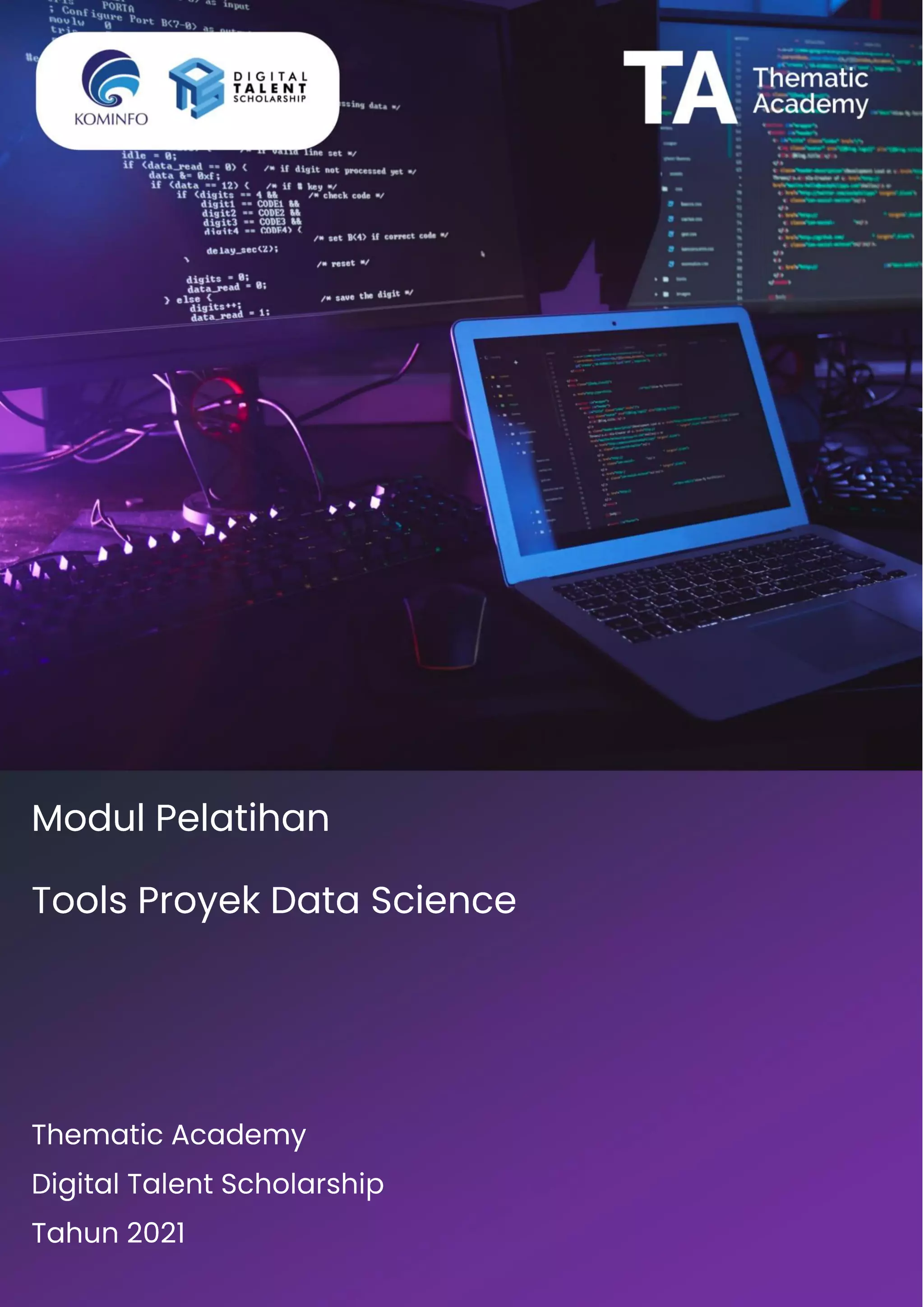 4. tools proyek data science dts ta v.2 | PDF
