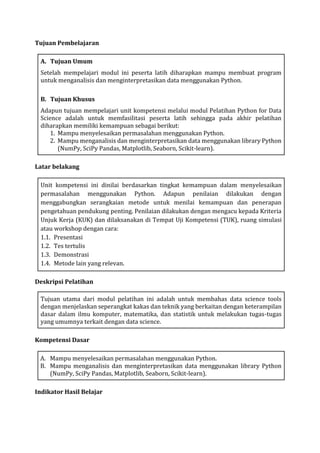 4. tools proyek data science dts ta v.2 | PDF