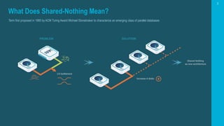 Scalability: The case for Shared Nothing | PPTX | Databases | Computer ...