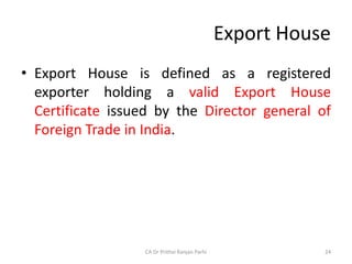 Foreign Trade in India | PPT