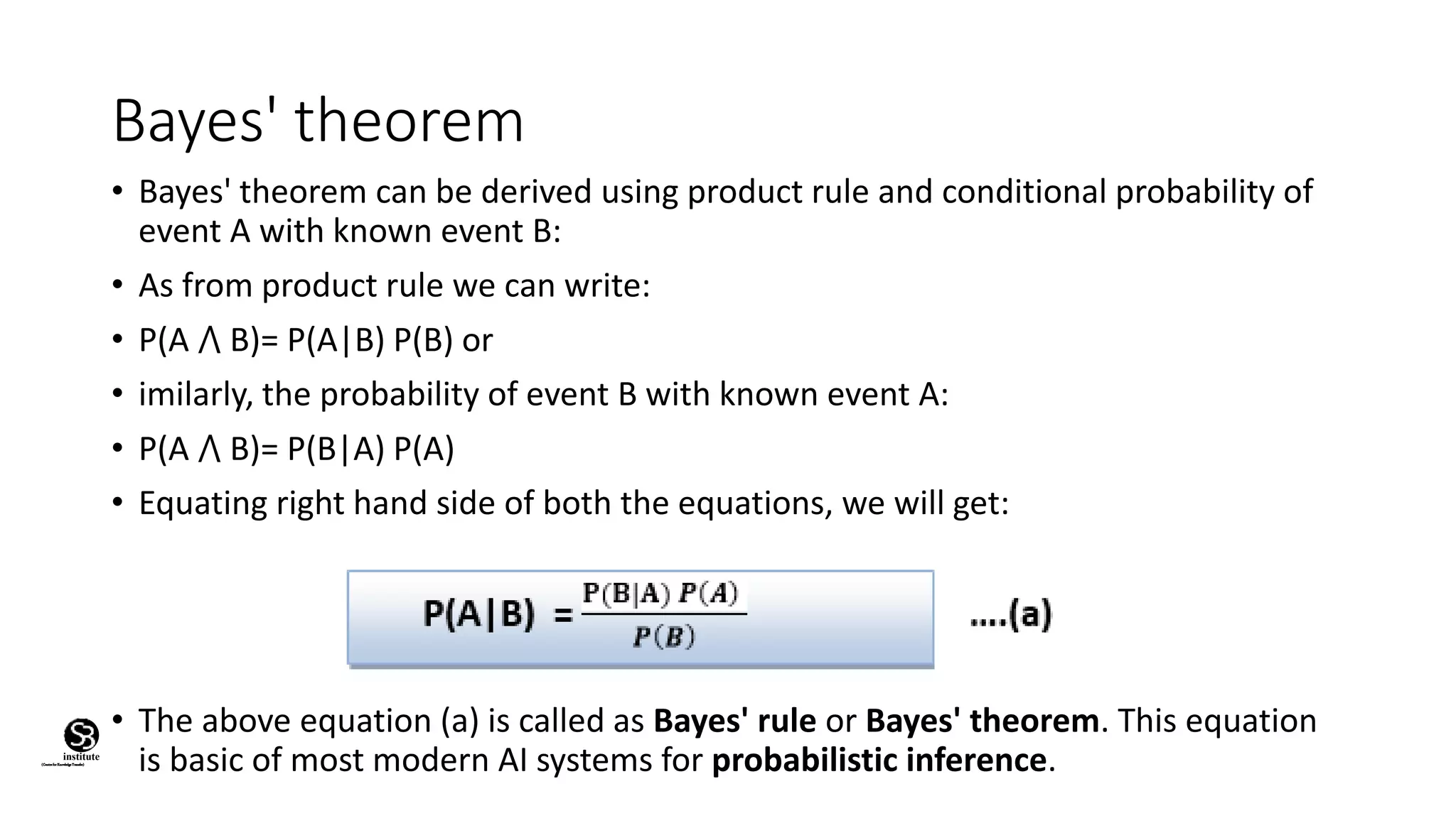 Bayes' theorem | PPTX