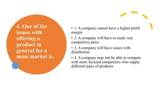 Market Segmentation- Multiple Choice Questions ( MCQs) on Market ...