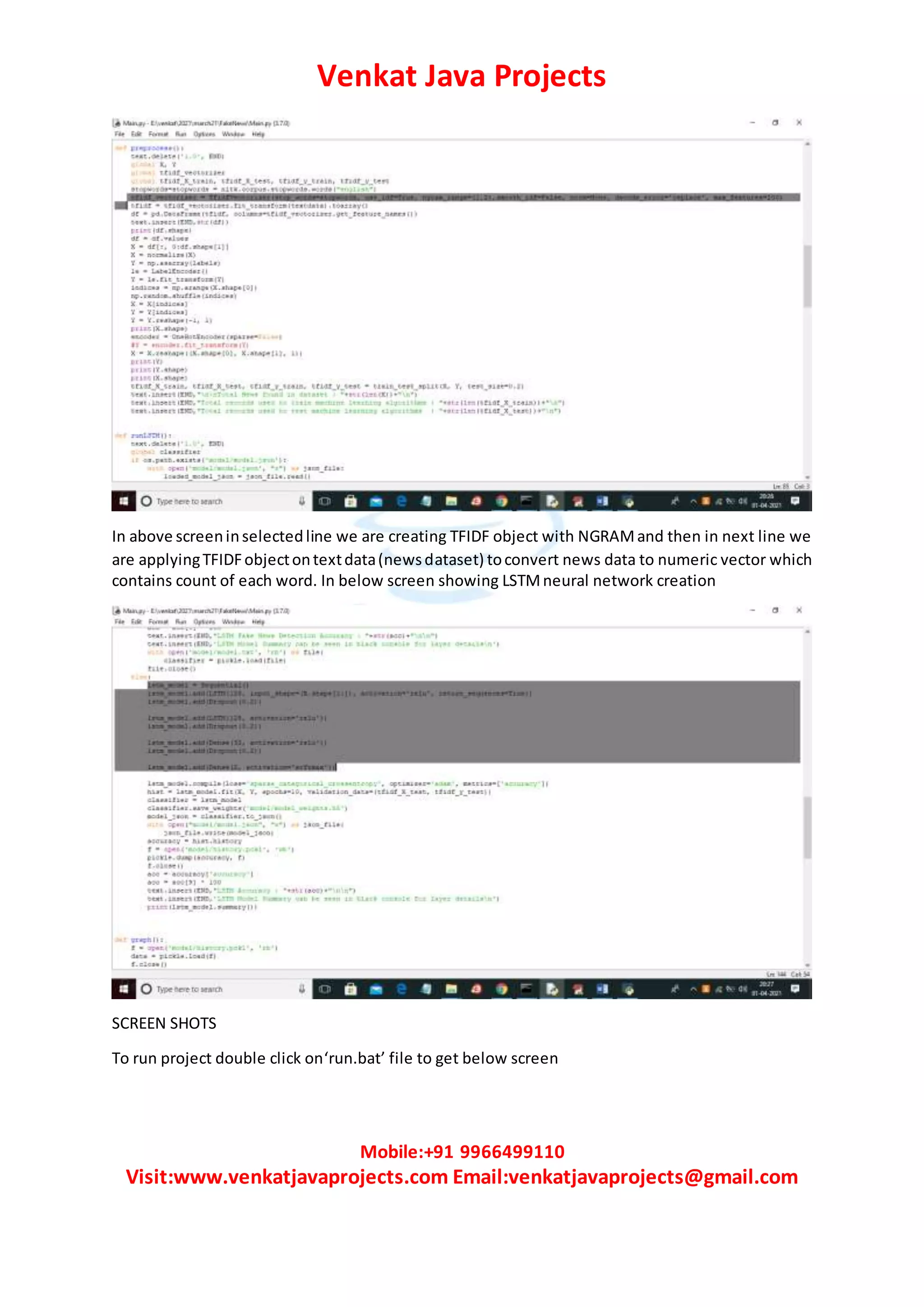4.detection of fake news through implementation of data science application | DOCX