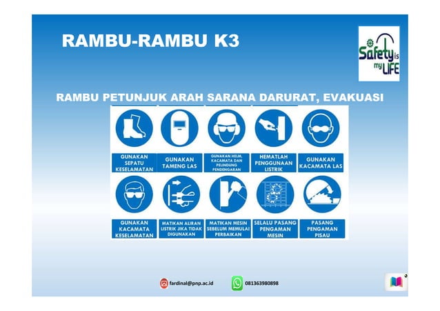 4. faktor bahaya dan rambu2 k3 (1) | PDF