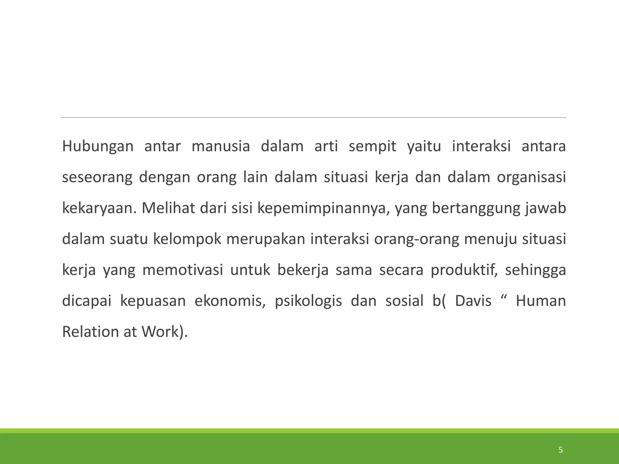 Hubungan antar manusia | PPTX
