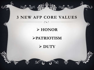 4. afp core-values | PPTX