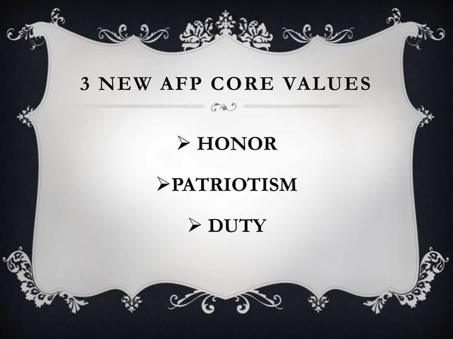 4. afp core-values | PPTX