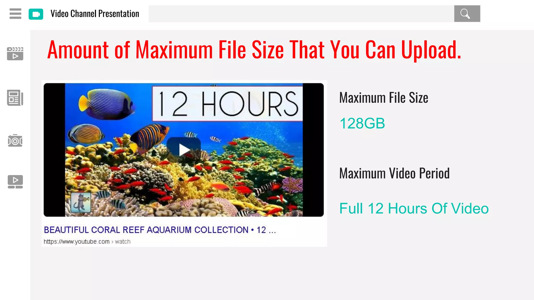 Recommended YouTube Video Resolution | PPT