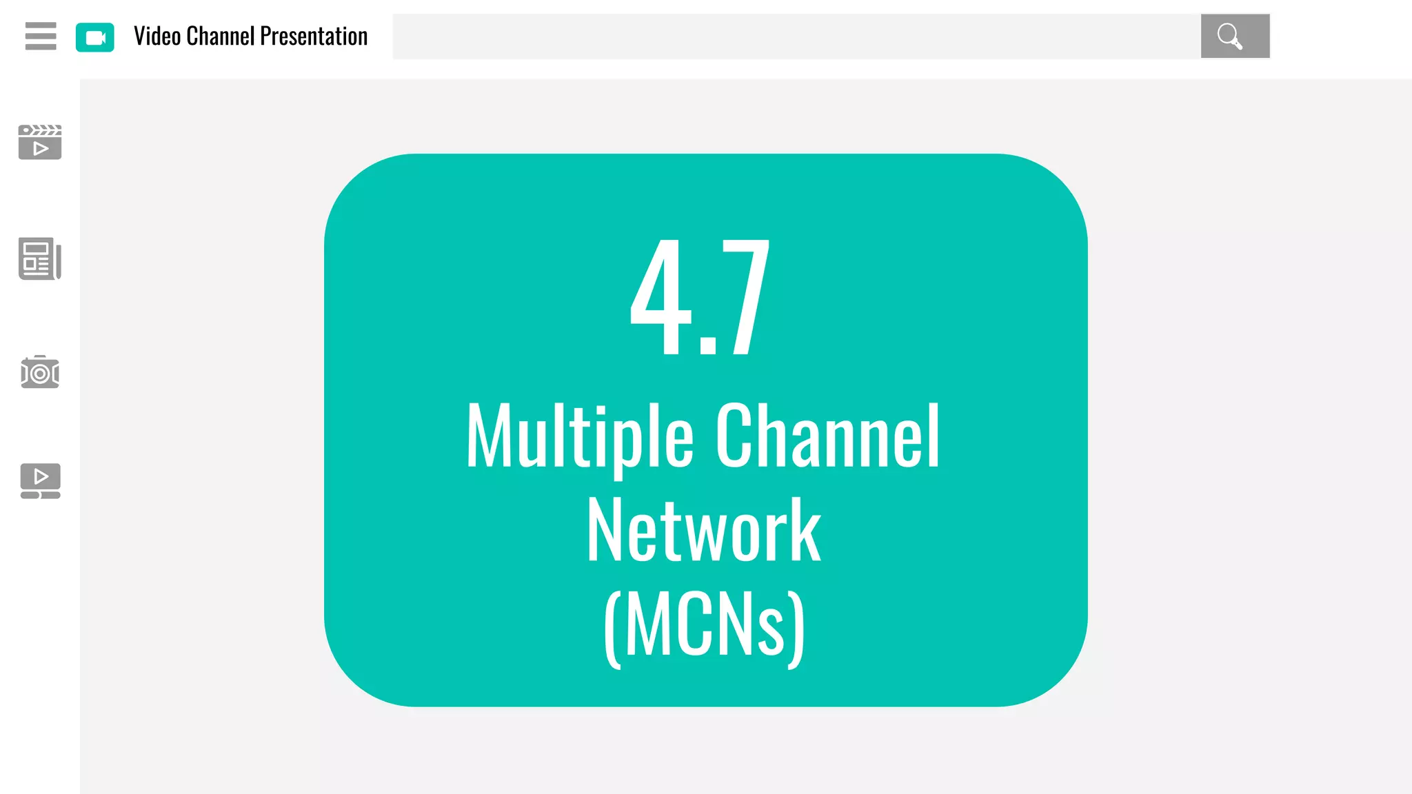 Multiple Channel Networks - MCN's | PPT