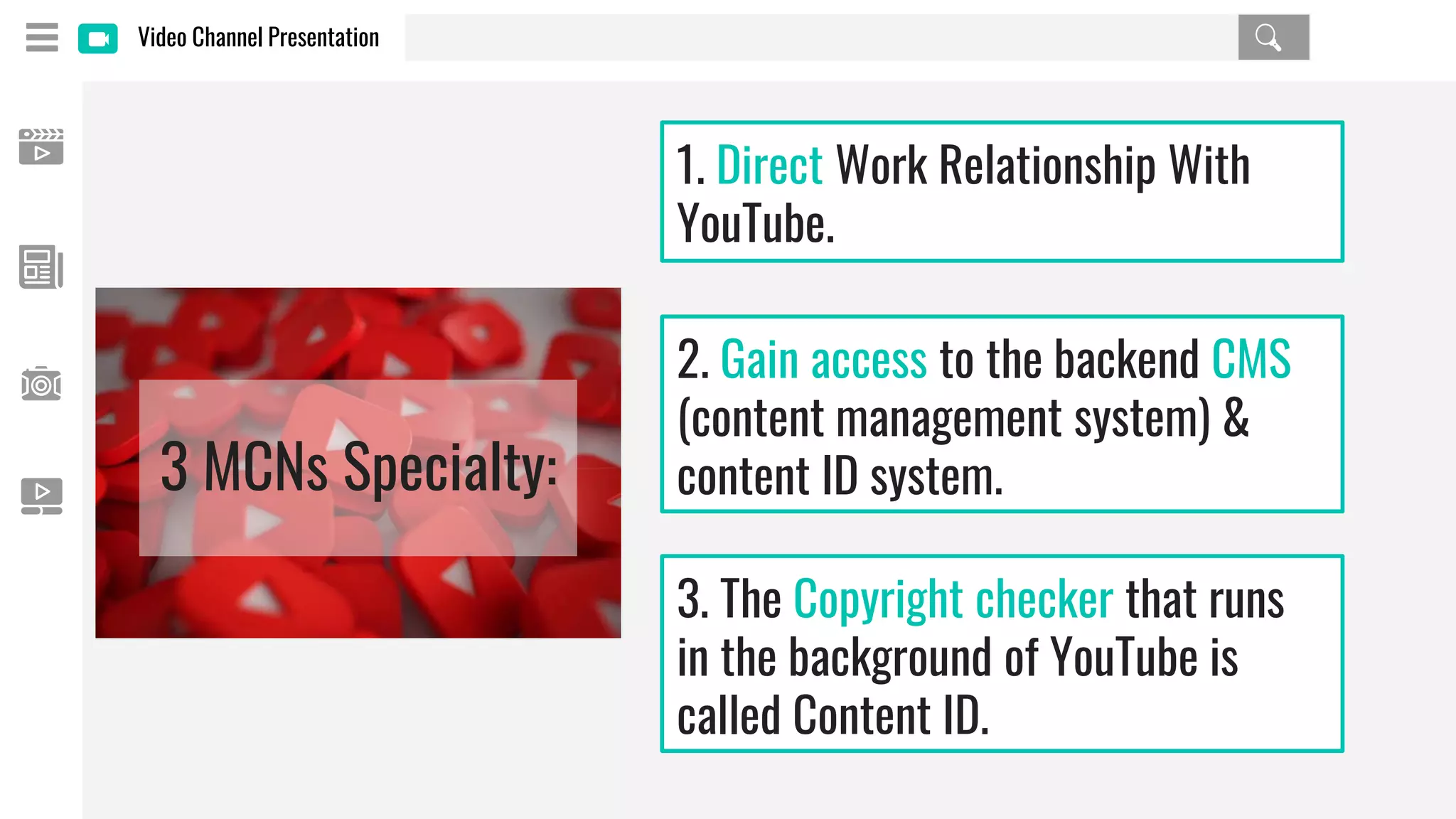 Multiple Channel Networks - MCN's | PPT