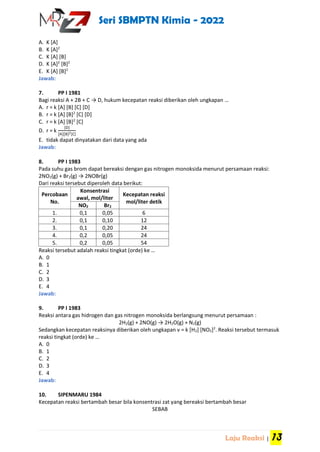 4. laju reaksi | PDF