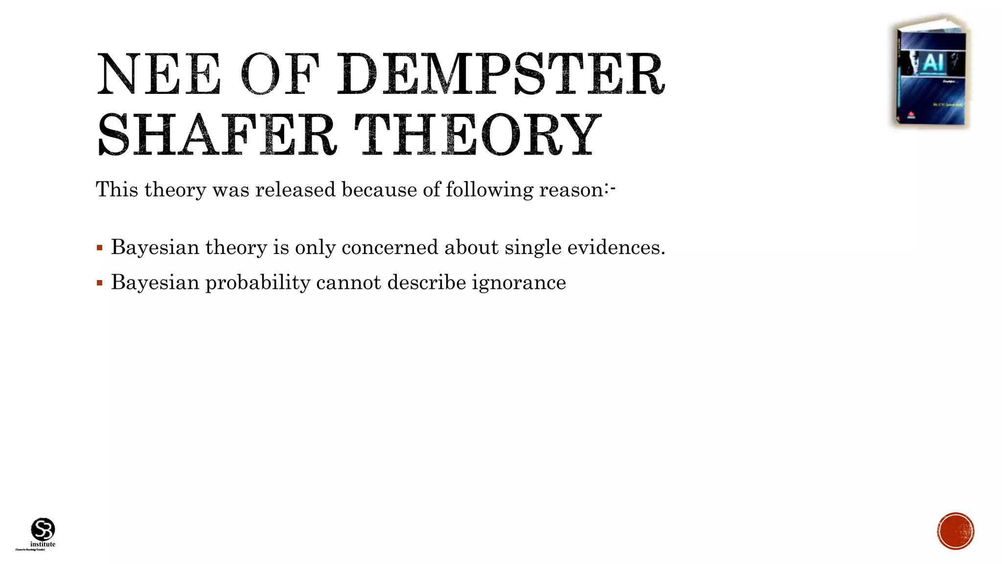Dempster shafer theory | PPTX Dempster shafer theory | PPTX