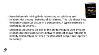 Association rules | PPTX