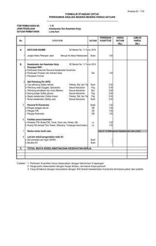 4. boq kosong | PDF