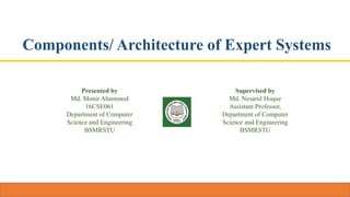 4. components architecture of expert systems | PPT