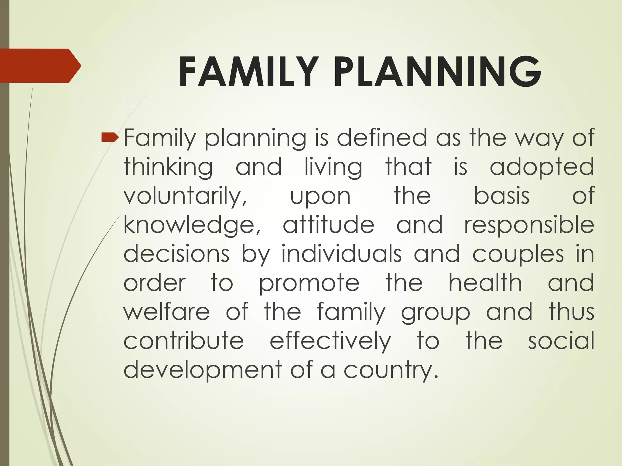 Demography, demographic cycle and family planning methods | PDF
