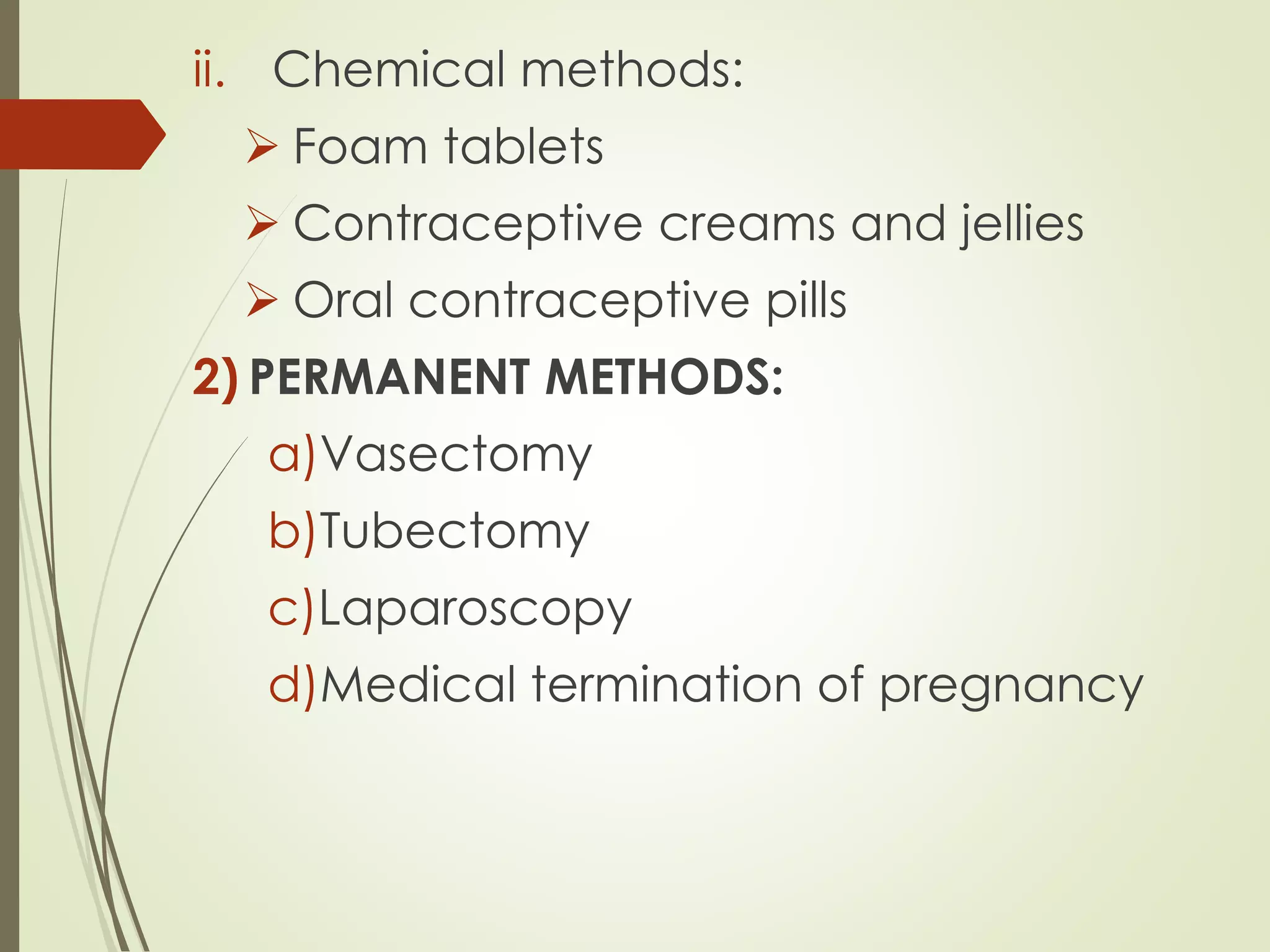 Demography, demographic cycle and family planning methods | PDF