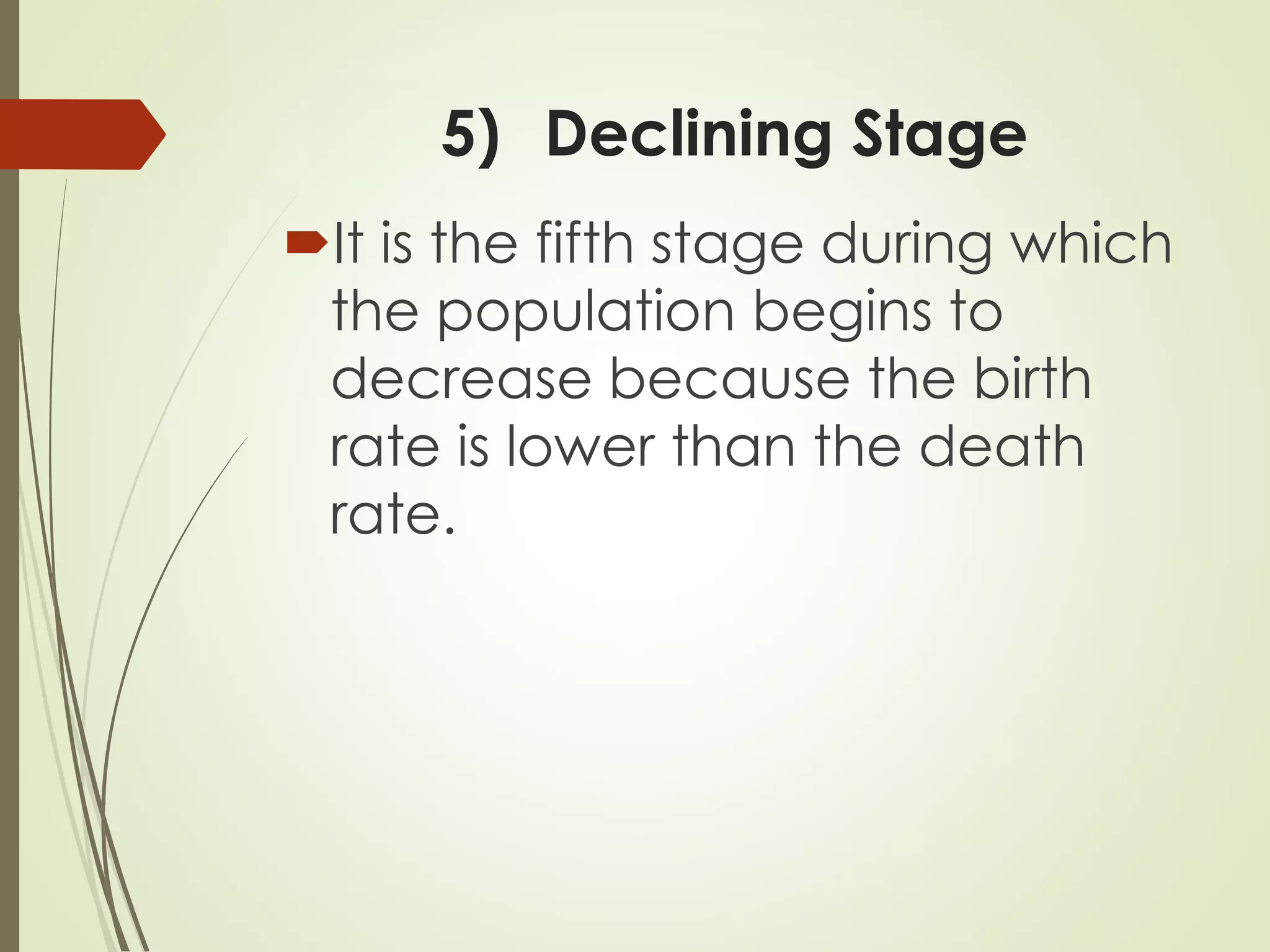Demography, demographic cycle and family planning methods | PDF