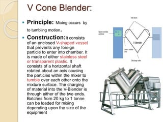 Mixing Technique And Equipments | PPTX