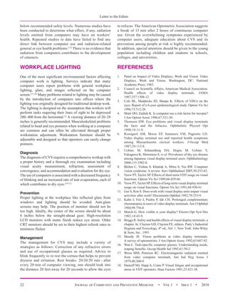 Computer Vision Syndrome | PDF
