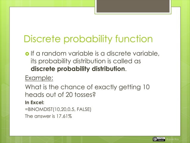 Types of Probability Distributions - Statistics II | PDF