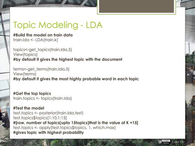 Topic Modeling - NLP | PDF