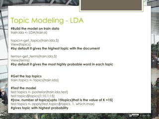 Topic Modeling - NLP | PPT