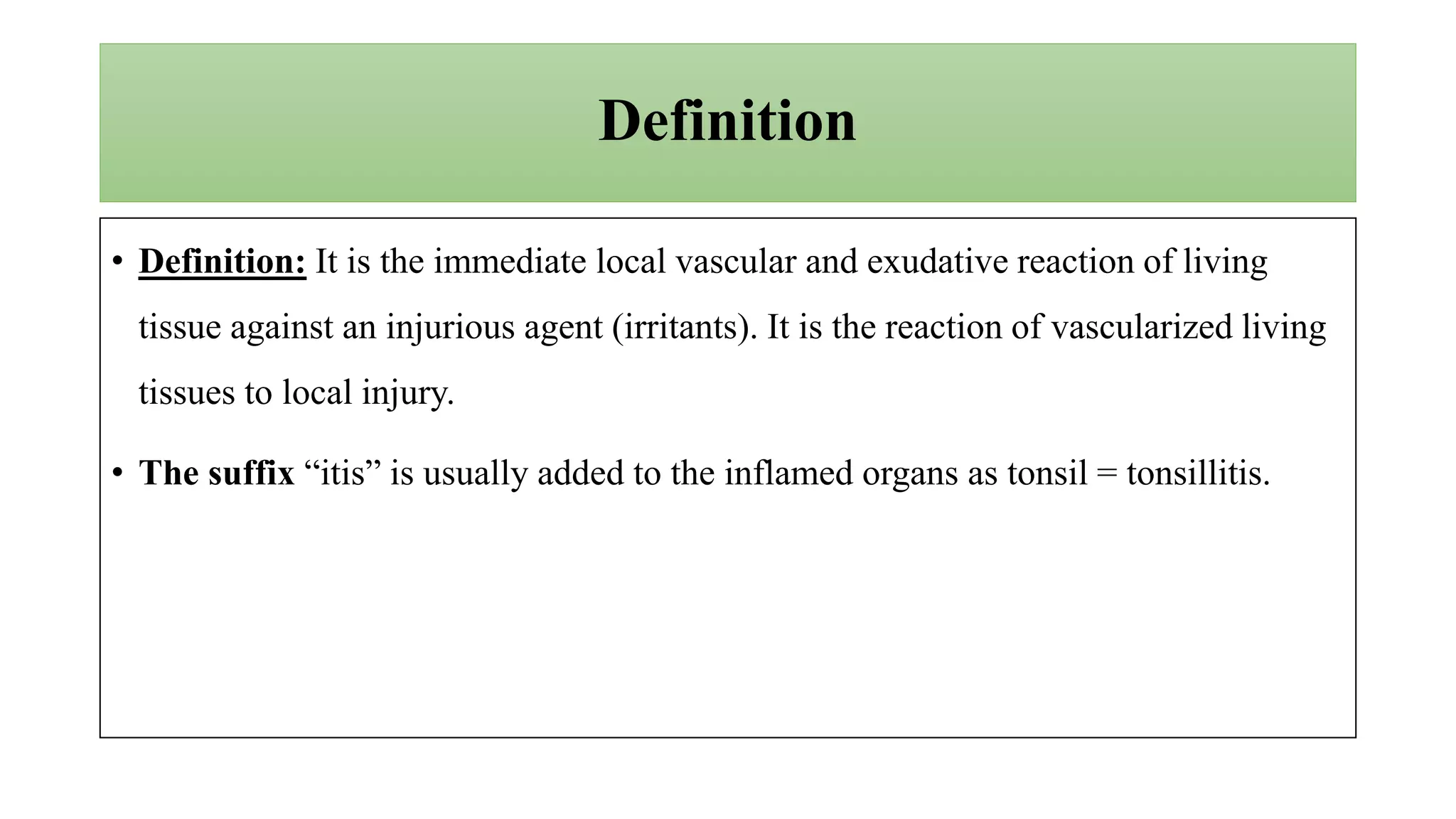 4. inflammation and infection | PPTX