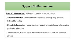 4. inflammation and infection | PPTX