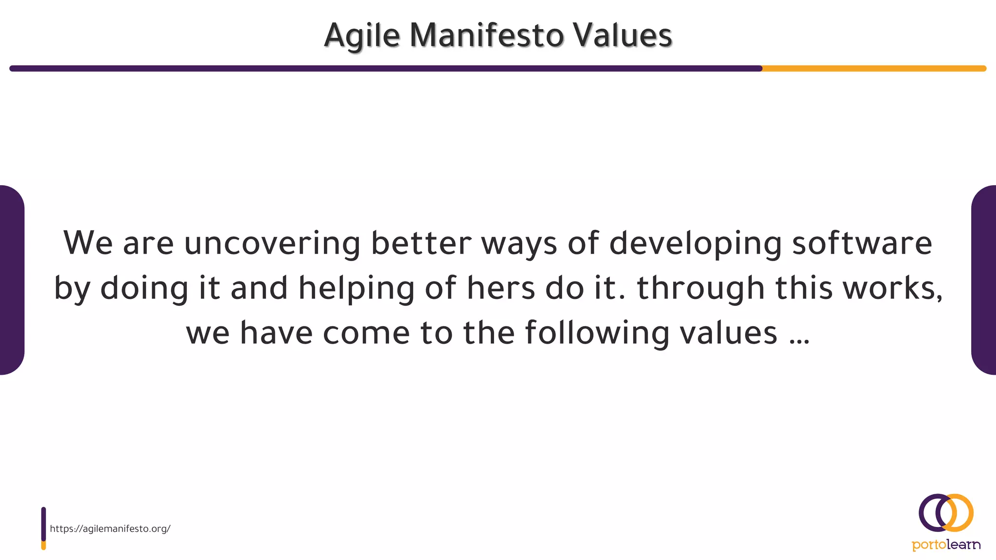 Agile manifesto values | PDF