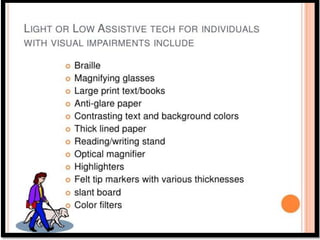 4. unit ii tm visual impairment | PPT