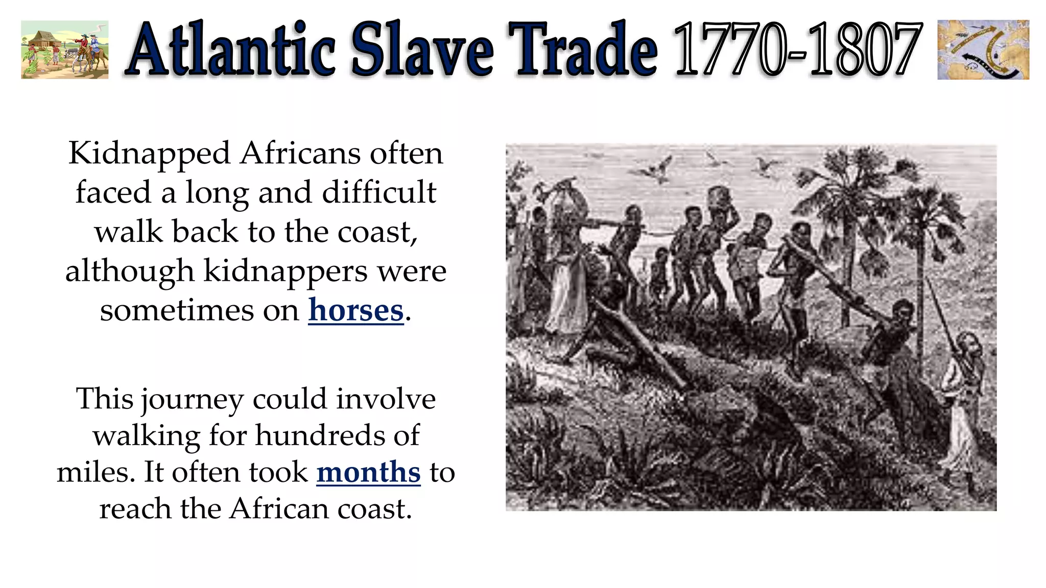 Atlantic Slave Trade - slave factories | PPTX