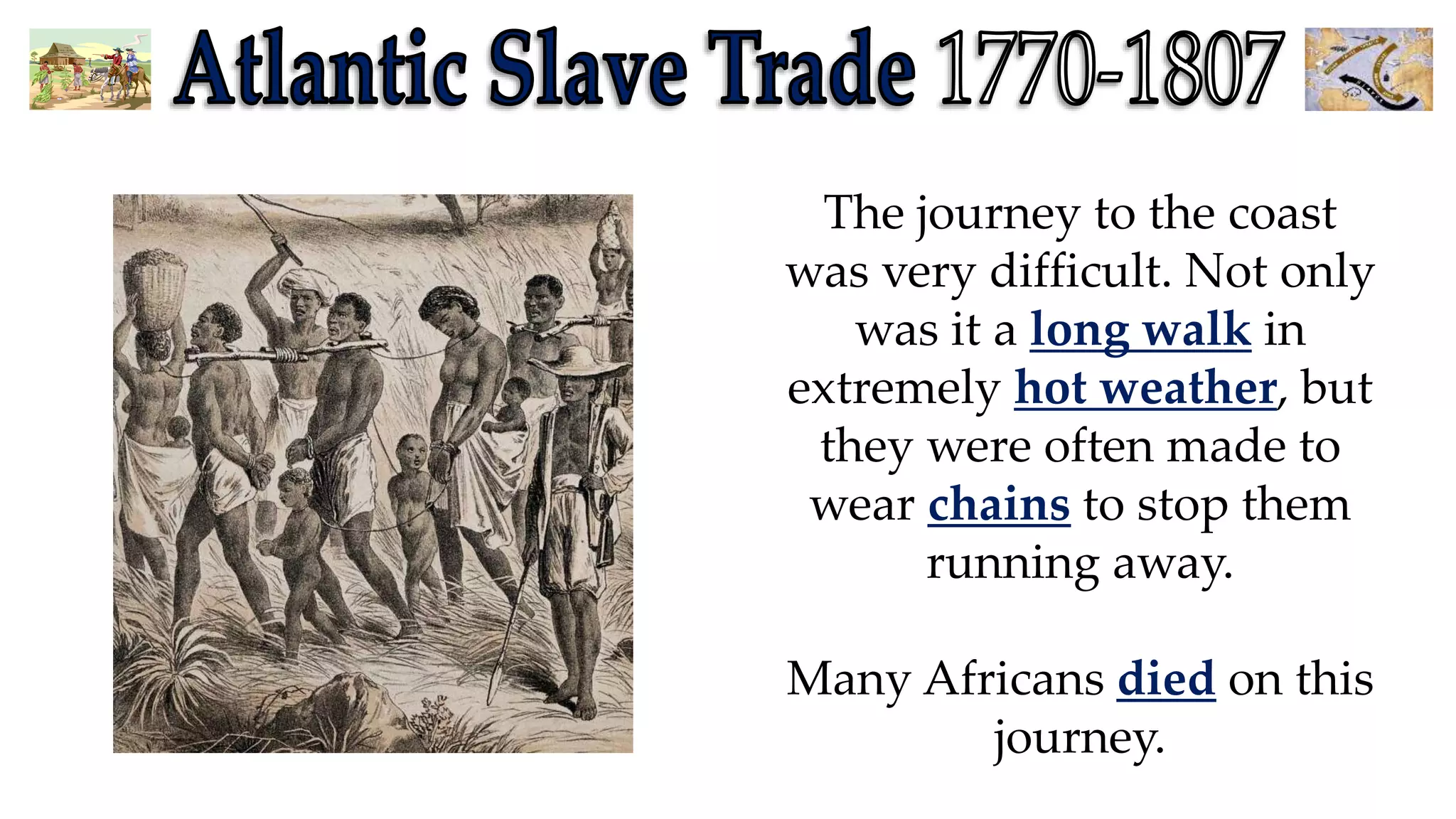 Atlantic Slave Trade - slave factories | PPTX