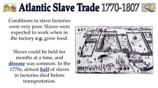 Atlantic Slave Trade - slave factories | PPTX | Crime & Harmful Acts to ...