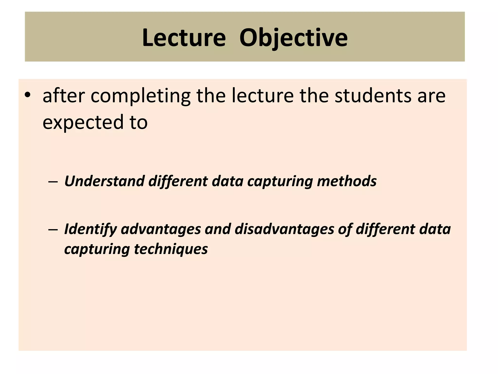 4. lecture 3 data capturing techniques - total station and gps | PDF