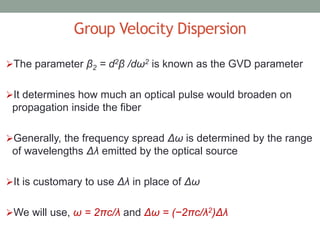 4. lecture=5 6 optical fiber + noise | PDF