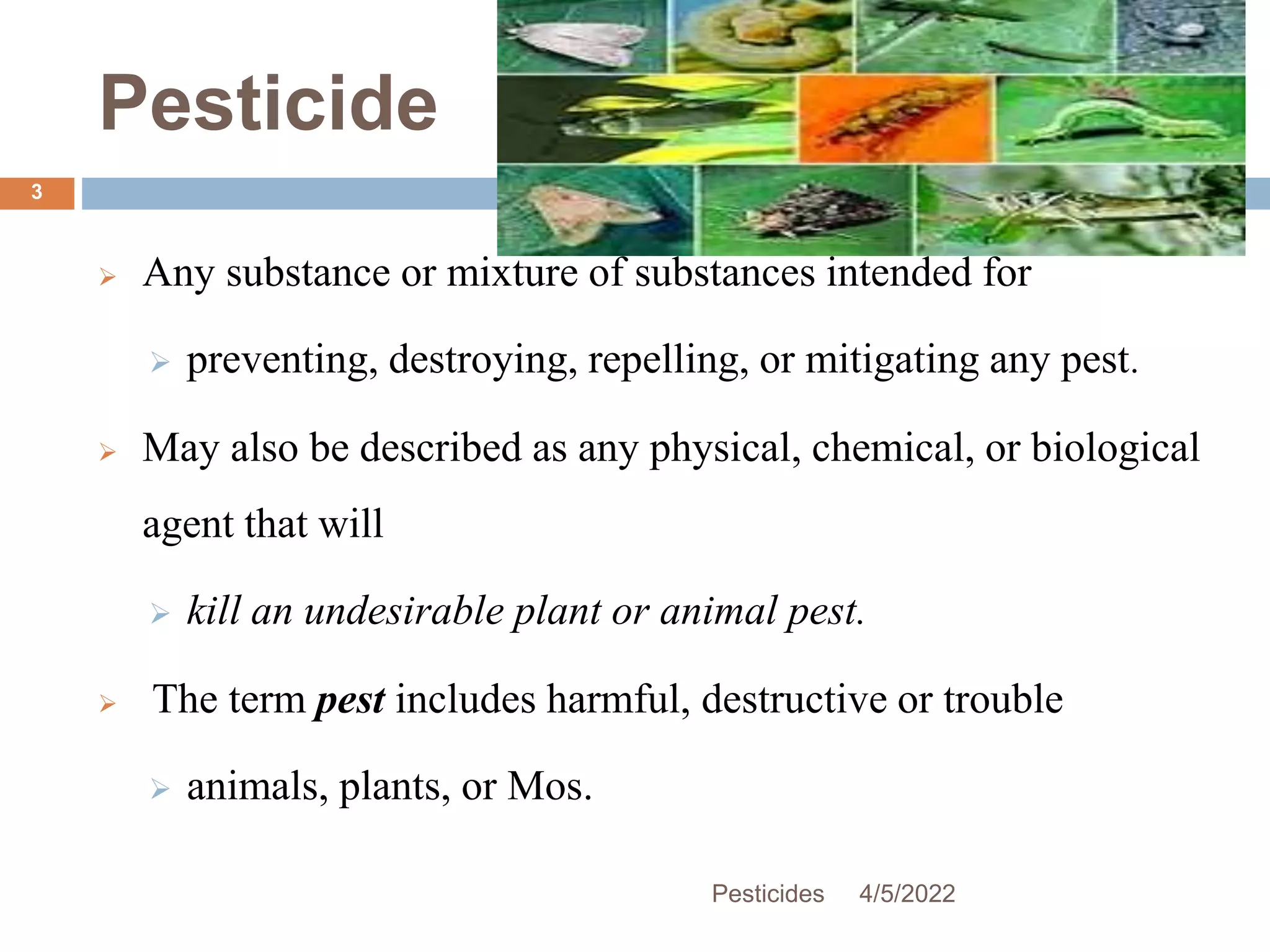 4. pesticides | PPTX