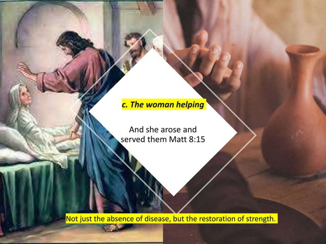 4. the healing of peter’s mother in law; luke 4;38 39 | PPT