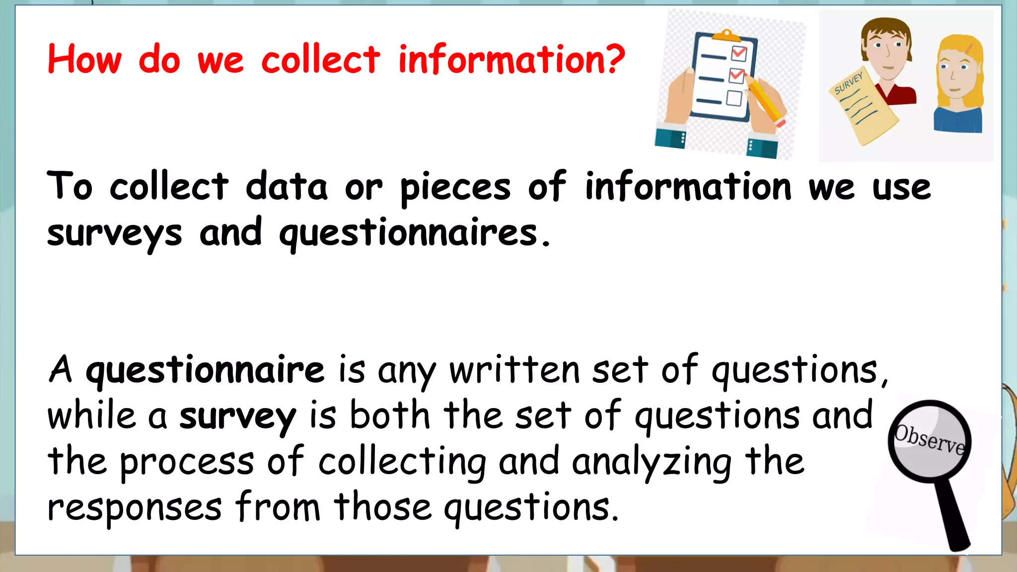 4.5 collecting and analyzing data | PDF