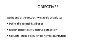 Normal Distribution | PPTX