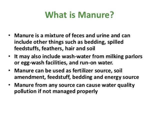 Good manure & practices | PPT