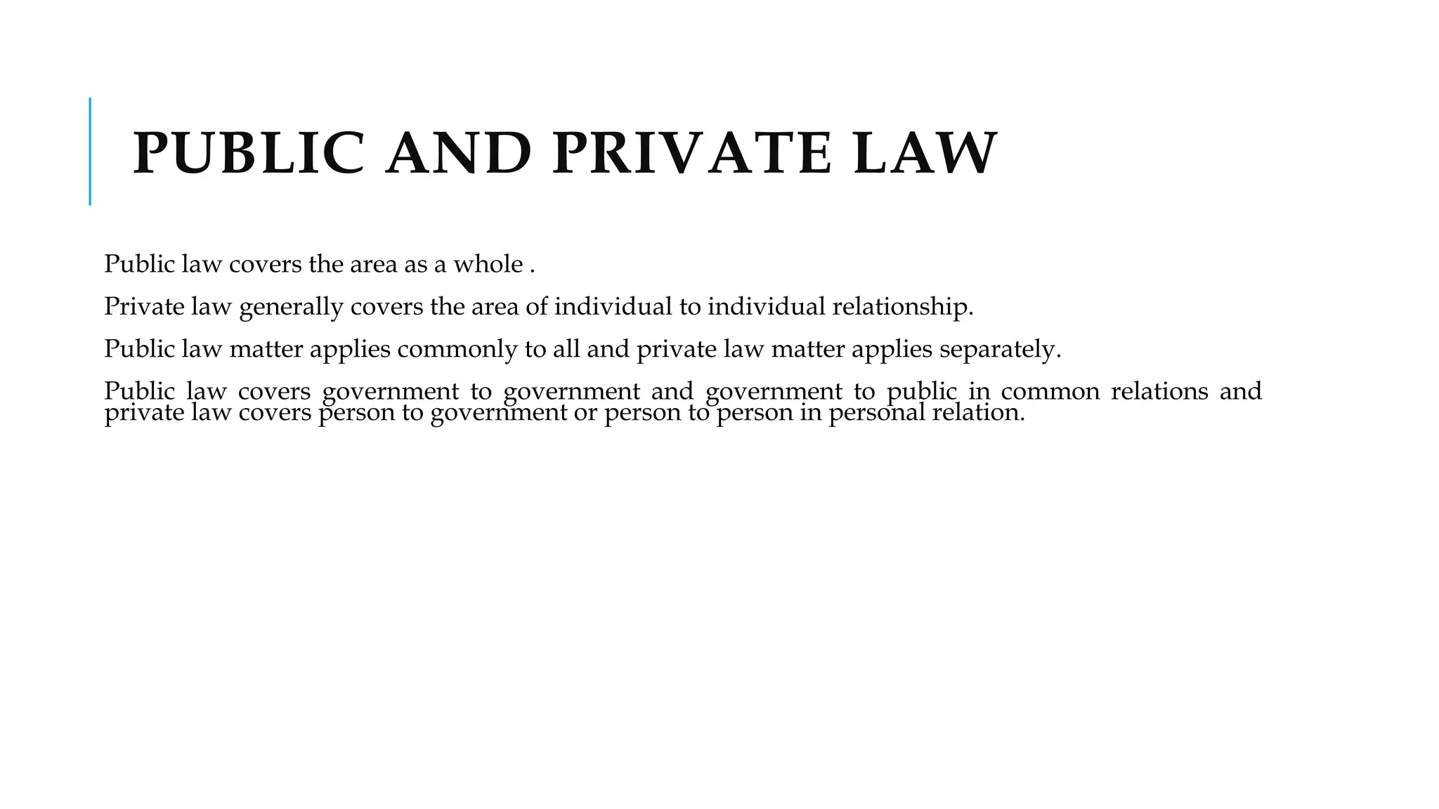 4. Types of Law.pptx | Law